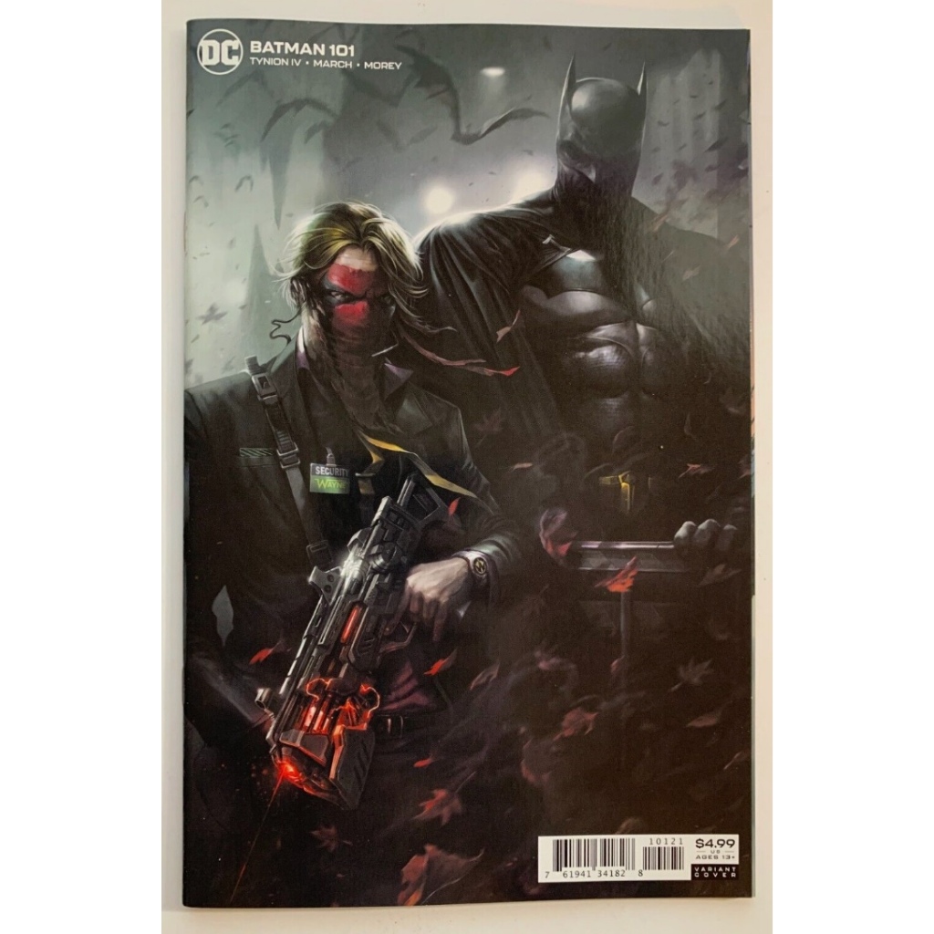 BATMAN #101 - Mattina Cardstock VARIANT - DC Comics - COMIC BOOK ...