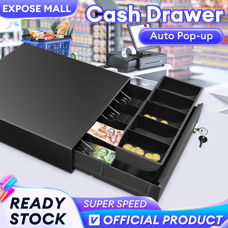 Cash Register Drawers Cash Drawer Box Cash Money Tray Replacement ...