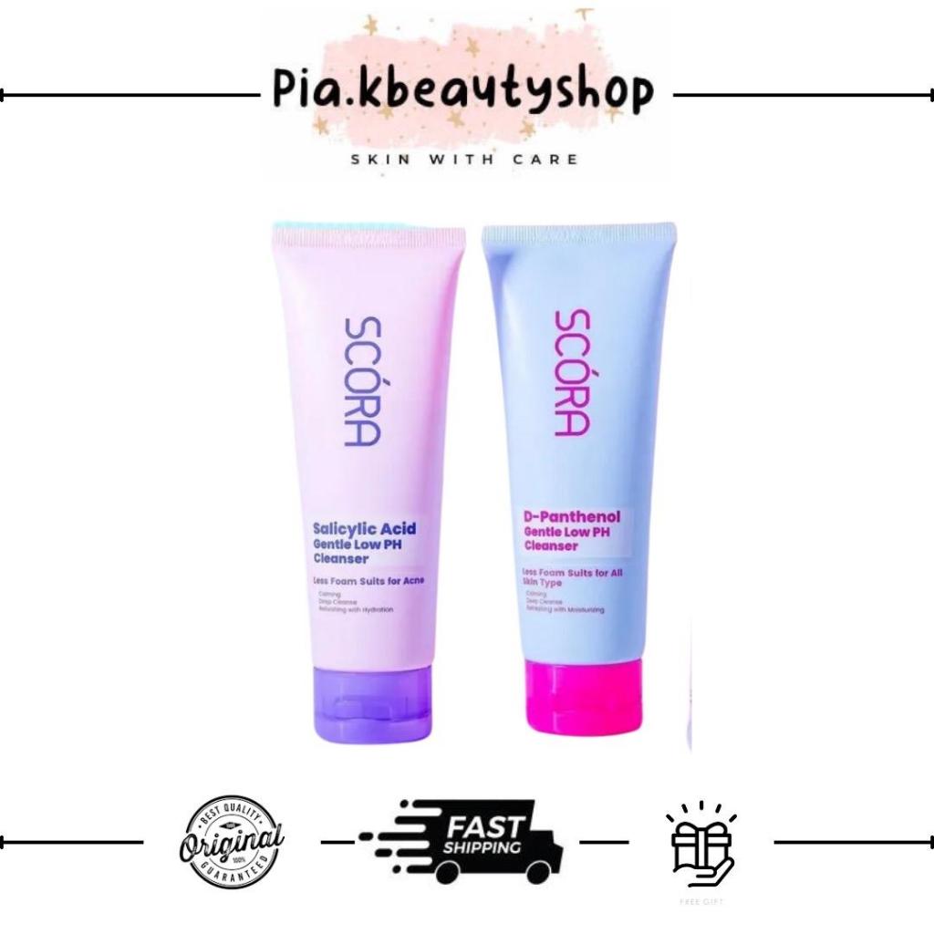 Scora Salicylic Acid Gentle Low PH Cleanser / Scora D-Panthenol Gentle ...