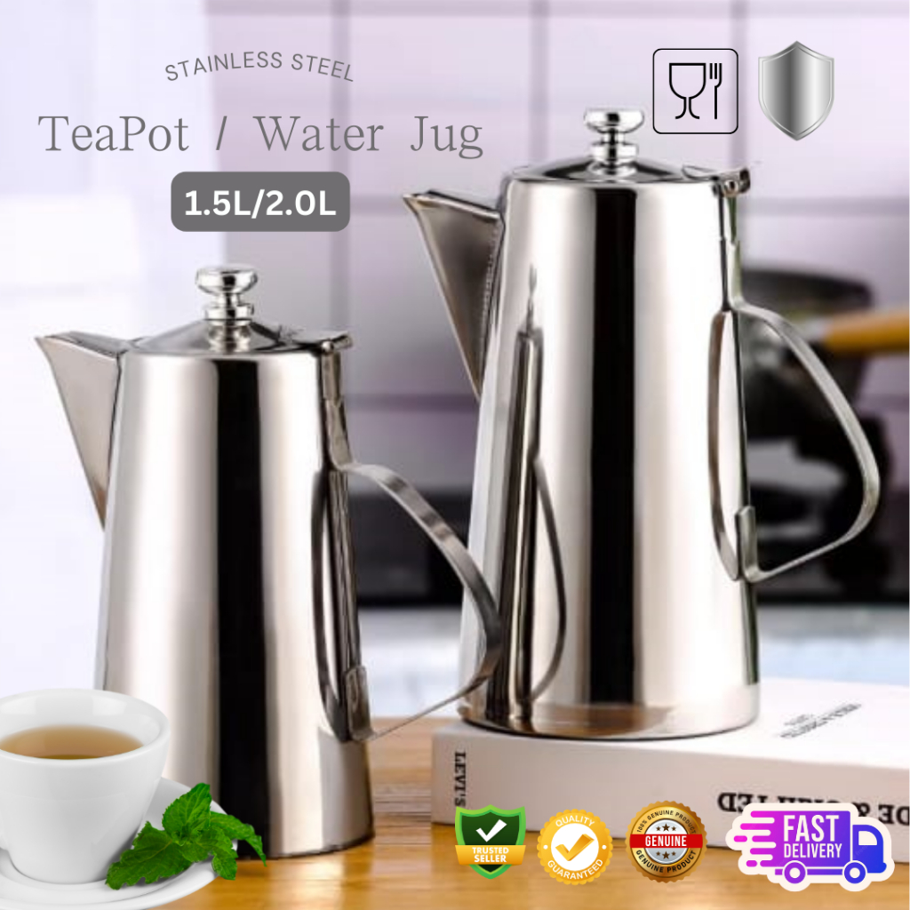 STAINLESS STEEL TEAPOT/COOL/HOT WATER KETTEL/WATER JUG/PITCHER/CEREK ...