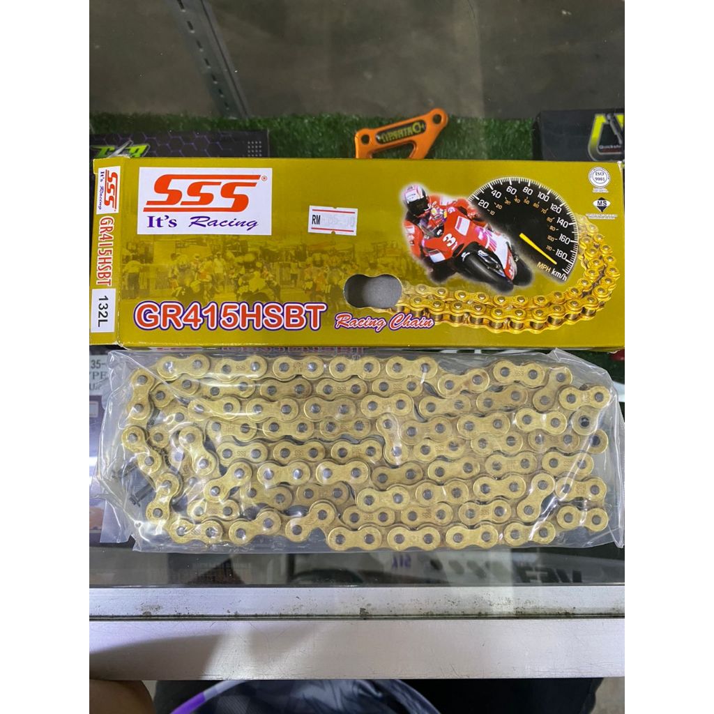 SSS RK CHAIN GOLD GR415HSBT 415 / 132L GR415HSB 415 / 132L | Shopee ...