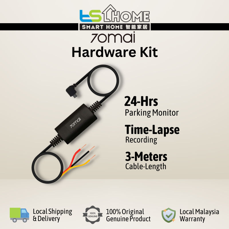 70mai Hardware Kit Hard Wire Fuse Kit UP02 for Various 70mai Dash Cam ...