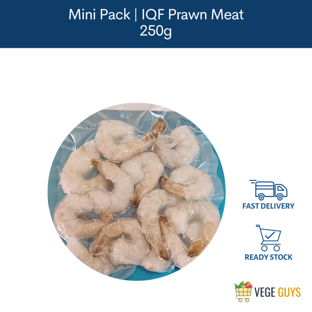 (Mini Pack) IQF Prawn Meat 虾肉 (250g) | Shopee Malaysia