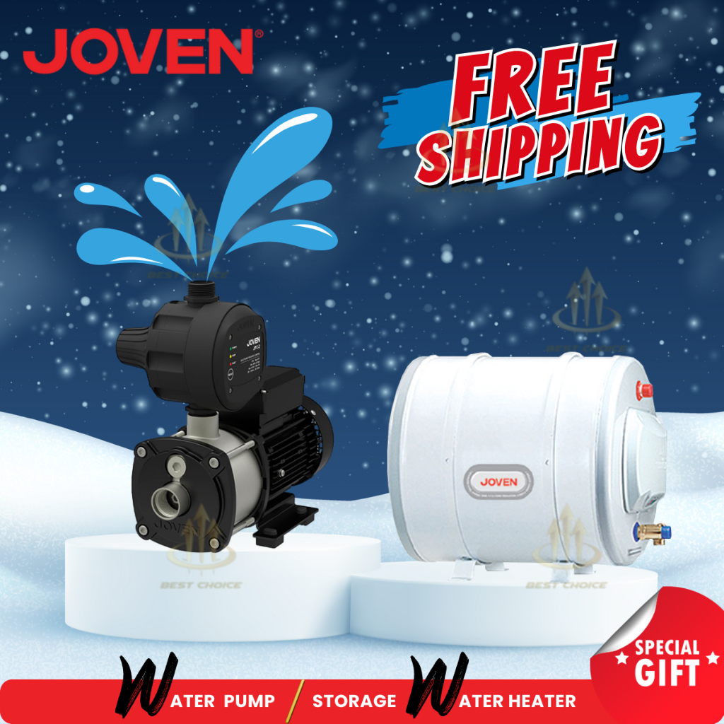 [FREE SHIPPING] JOVEN JHP2-30 JHP3-40 JHP4-40 Automatic Domestic Water Pump (0.5HP, 0.75HP, 1 ...