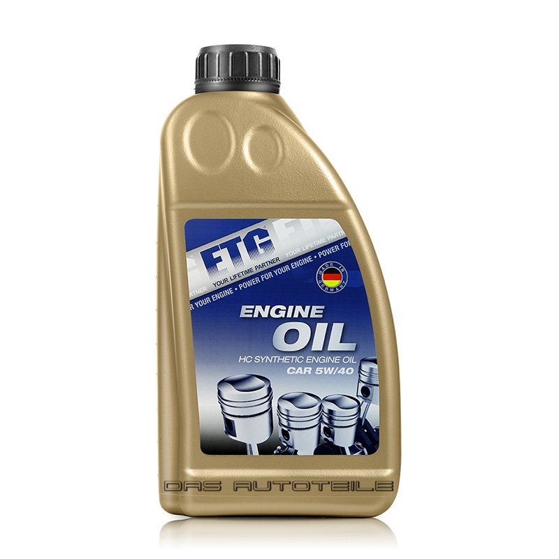 ETG Germany Engine Oil SAE 5W-40, 5W40, Full Synthetic Oil, 1 Litre ...