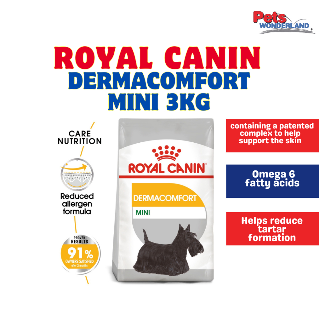 ROYAL CANIN Dermacomfort Mini Dog Dry Food (3kg) | Shopee Malaysia