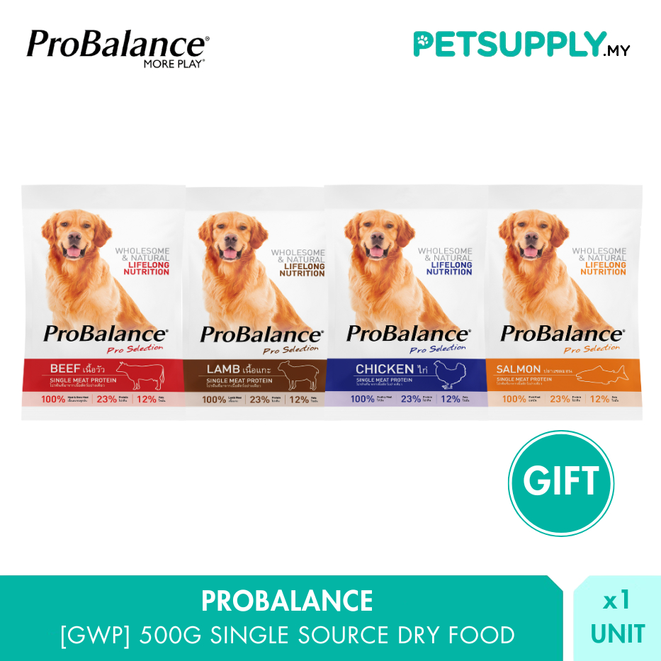 [Gift/Not For Sale] Probalance 500g Single Source Dry Food Sample Pack (Random Flavour) | Shopee ...