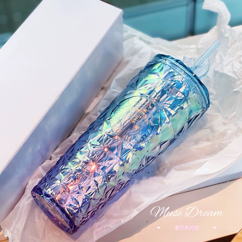 ♡On Shipping♡ STARBUCKS Moonlight Prism Cold Cup 星巴克星愿月光杯 | Shopee Malaysia