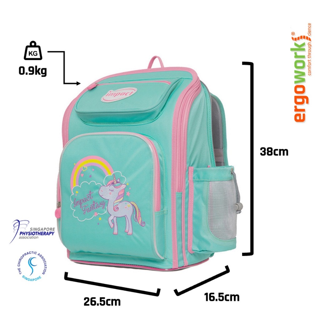 IMPACT Ergonomic Primary School Bag For Kids Ergonomic Backpack, High ...