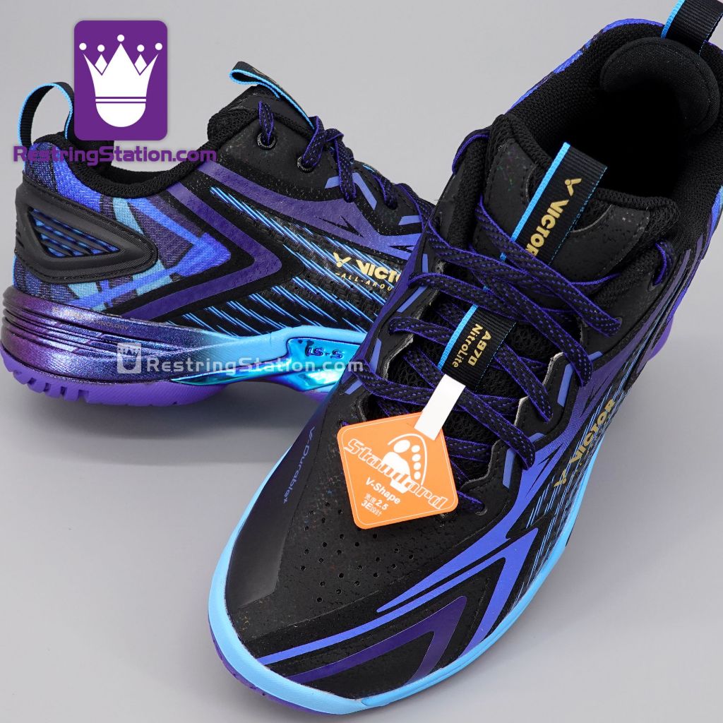 [100% Genuine & Ready Stock] Victor SH-A970NL Nitro Lite (Black/Blue ...
