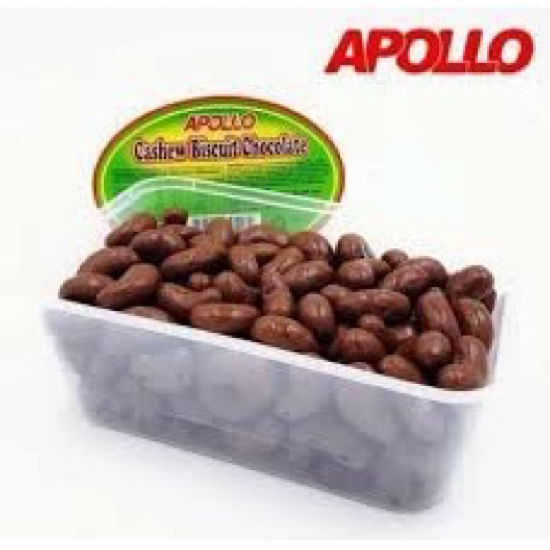 BORONG 12Box (1 Carton) Apollo Cashew Biscuit Choc 1023T HALAL 500g ...