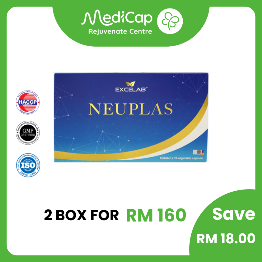 Excelab Neuplas (6 blister x 10 vegetable capsule) [ EXP: 12/2025 ...