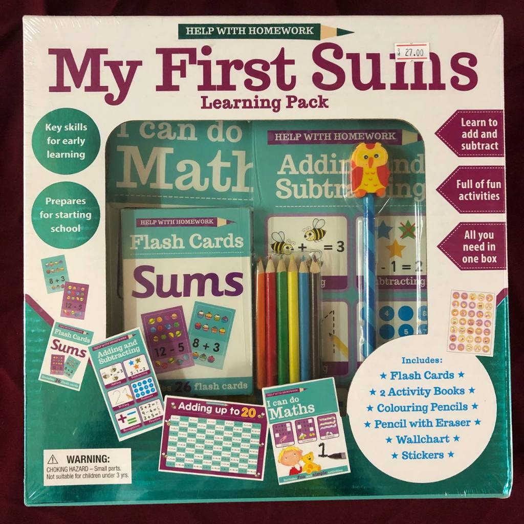 My First Sums Learning Pack | Shopee Malaysia