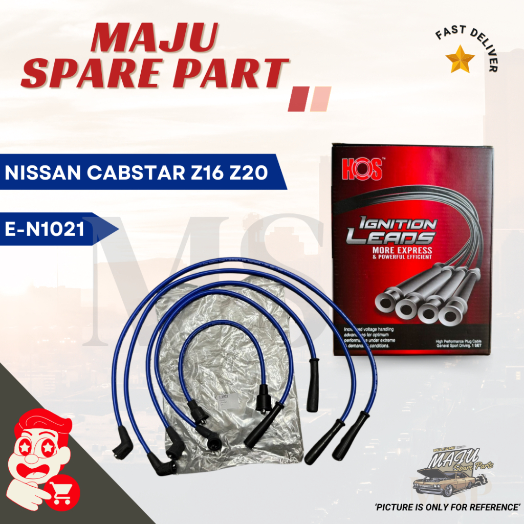 MSP PLUG CABLE NISSAN CABSTAR Z16 Z20 7MM SILICONE 1SET E-N1021 | Shopee Malaysia