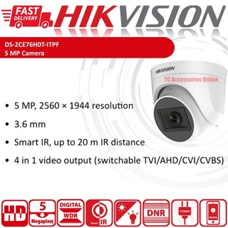 HIKVISION 5MP Full Set DIY 🌟6-CHANNEL🌟 Full HD 1920P HIK CCTV 6CH DVR ...