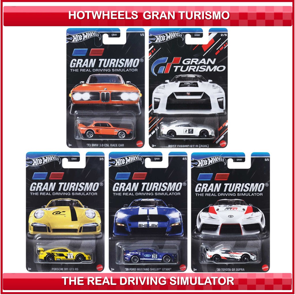 Hot Wheels Gran Turismo Collection 1:64 Diecast Model car toy | Shopee ...