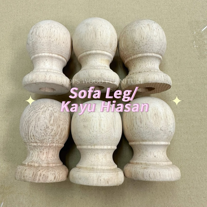 Sofa kaki | Kayu Getah | Stok Sedia | Shopee Malaysia
