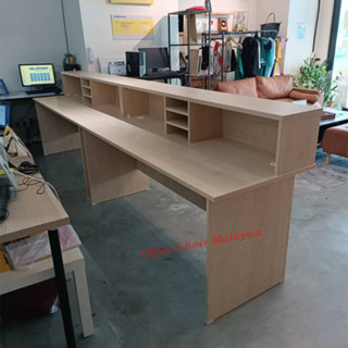 4ft 5ft 6ft Reception Counter Table /Cashier Counter Table Receptionist ...