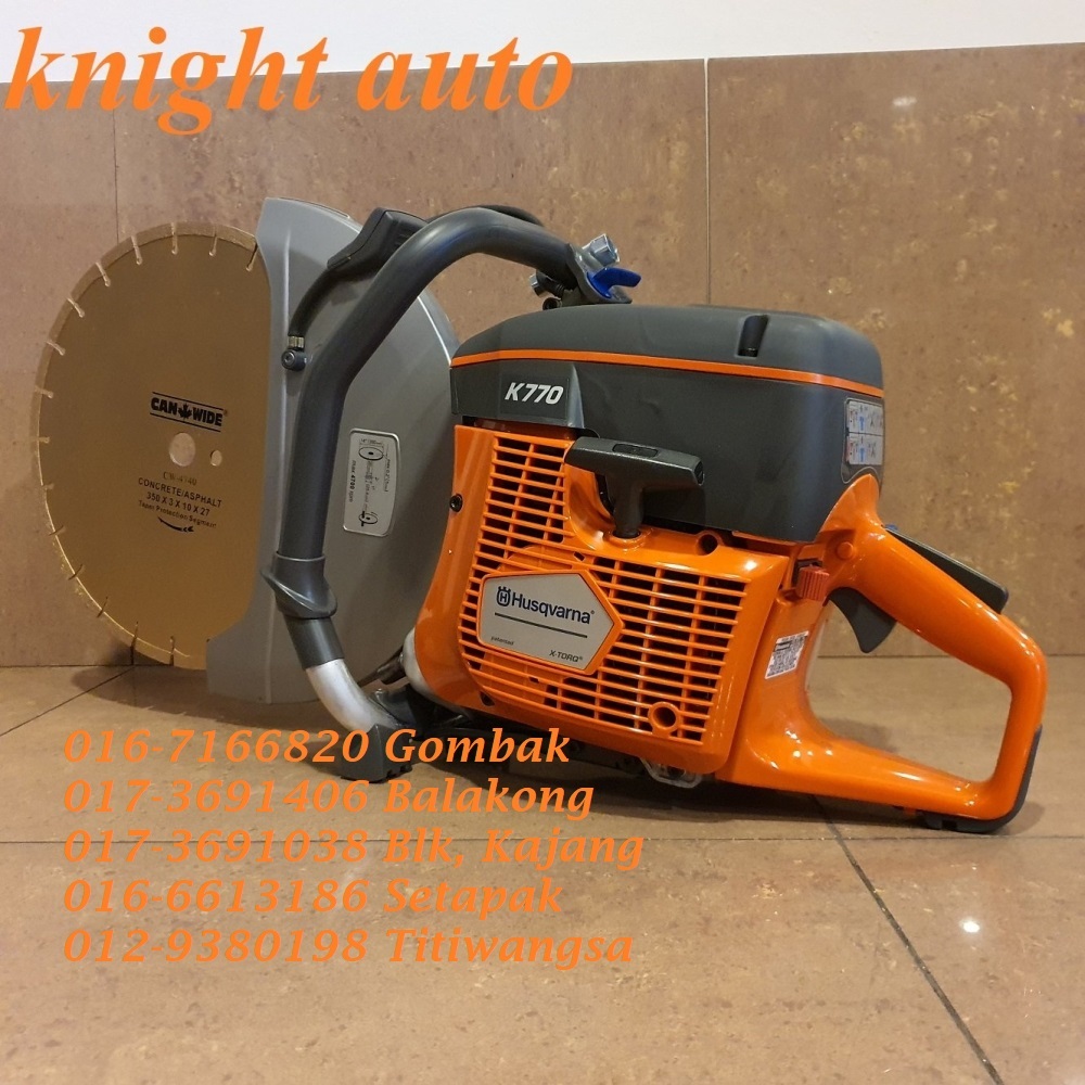 Husqvarna K770 Power Concrete Cutter 14", 73cc, 5hp ID33306 | Shopee ...