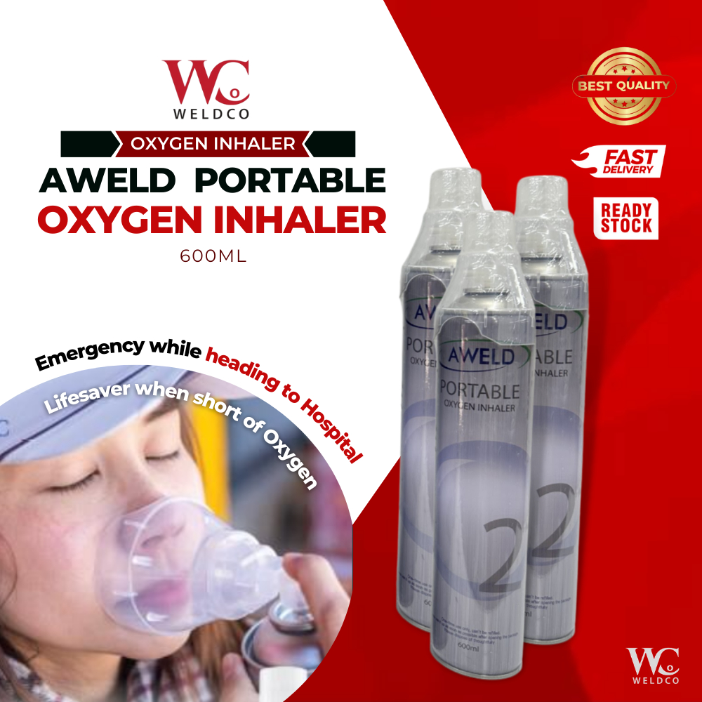 AWELD Portable Oxygen Inhaler per bottle (600ml) | Shopee Malaysia