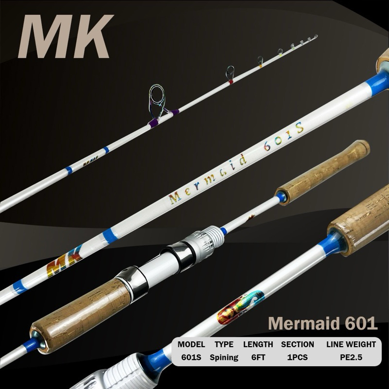 MK Mermaid Rod Economy kuat tahan lasak | Shopee Malaysia