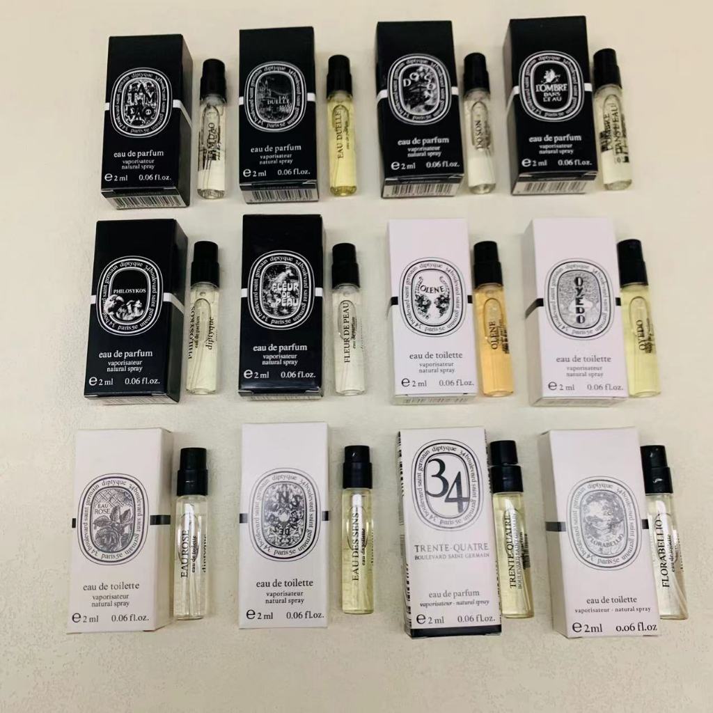 Diptyque Perfume EDP Travel Size Sample 2ml 10ml 谛菩提克香水小样 EDP DP ...