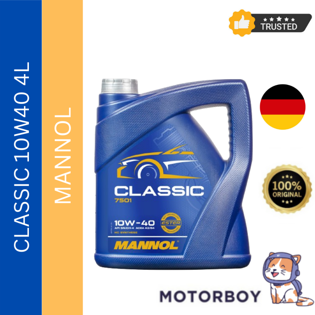 MANNOL CLASSIC 7501 4L (100% original direct from GERMANY) | Shopee ...