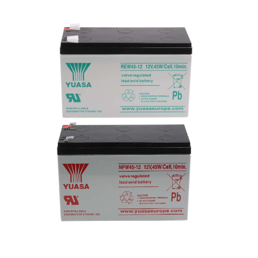 Yuasa Original 12V 8.5Ah NPW45-12 12V 7.3Ah REW45-12FR Sealed Lead Acid ...