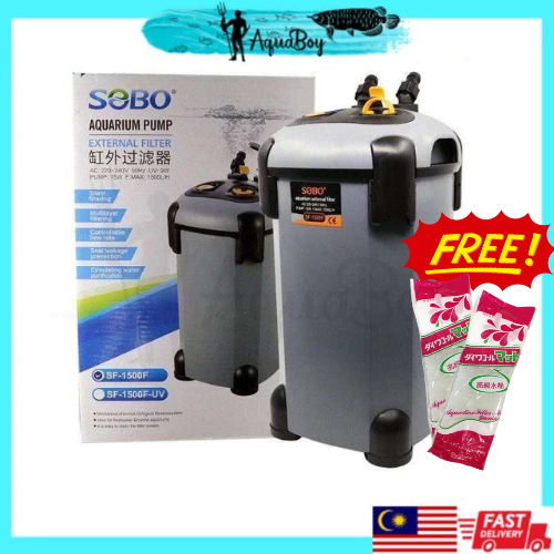 Sobo Aquarium External Canister Filter with UV lamp SF-650F SF-850F SF ...