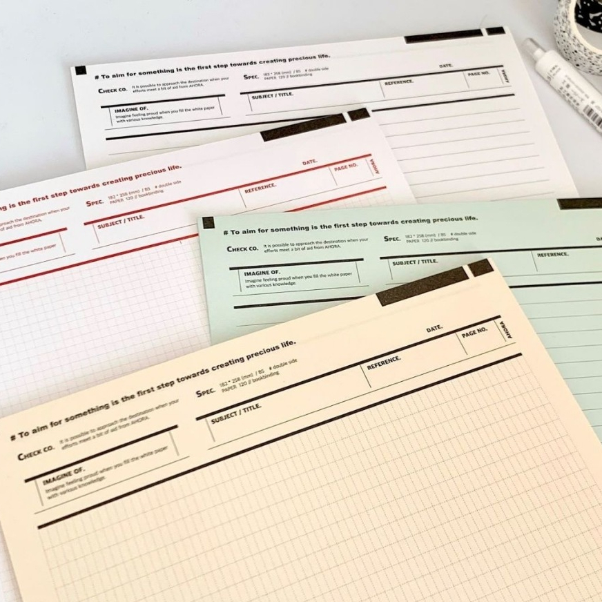 [Buy 1 mix Free 1] B5 Double Page Macaron Pad Note Pad Paper Book Diary ...