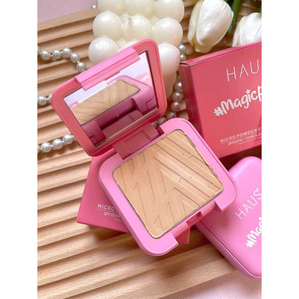 HAUS MAGIC PINKY MICRO POWDER FOUNDATION | Shopee Malaysia