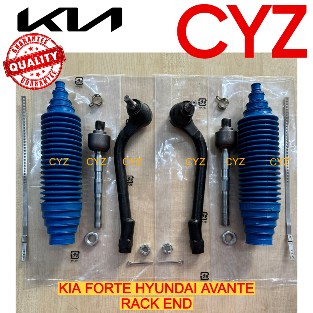 Combo Set KIA FORTE 1.6 2.0, HYUNDAI AVANTE 2008Y Tie Rod End / Rack ...