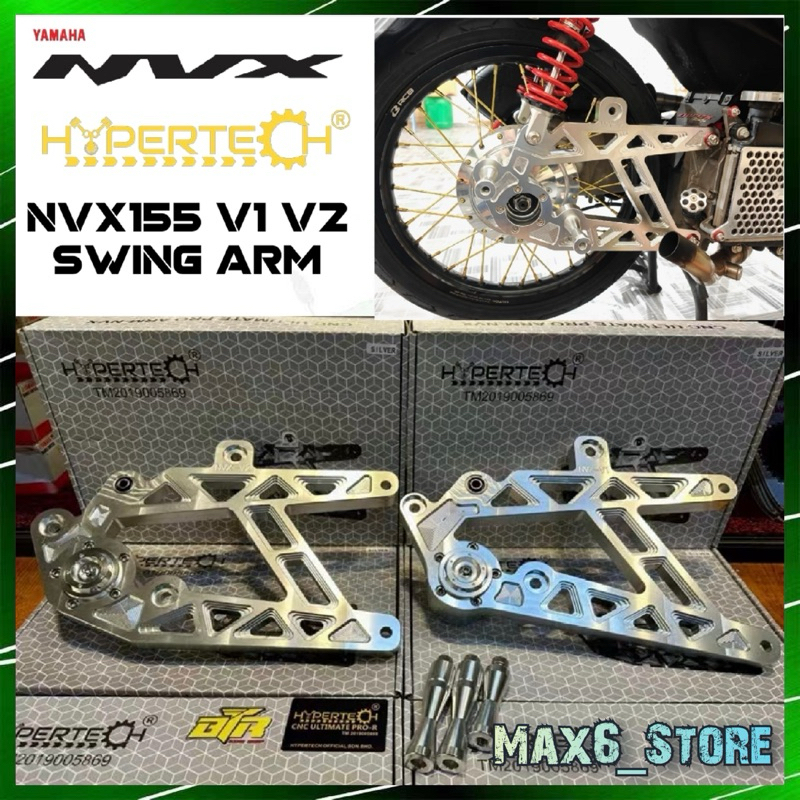 YAMAHA NVX155 V1 V2 HYPERTECH CNC Ultimate Pro Swing Arm For NVX V1 ...