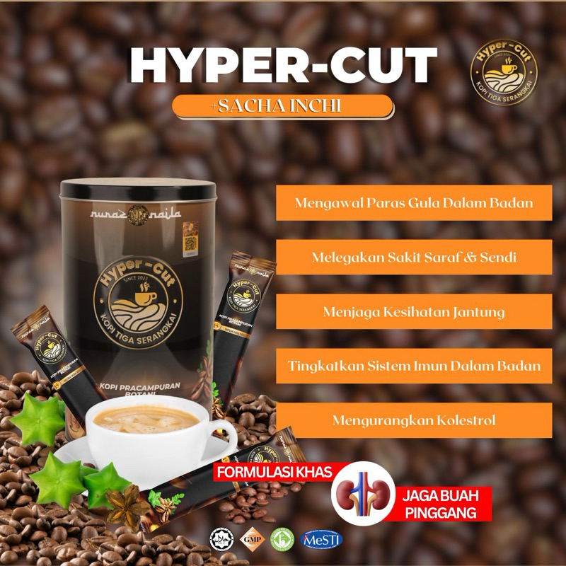 🍸HYPER CUT SACHA INCHI🍸 ORIGINAL HQ🔥 | Shopee Malaysia