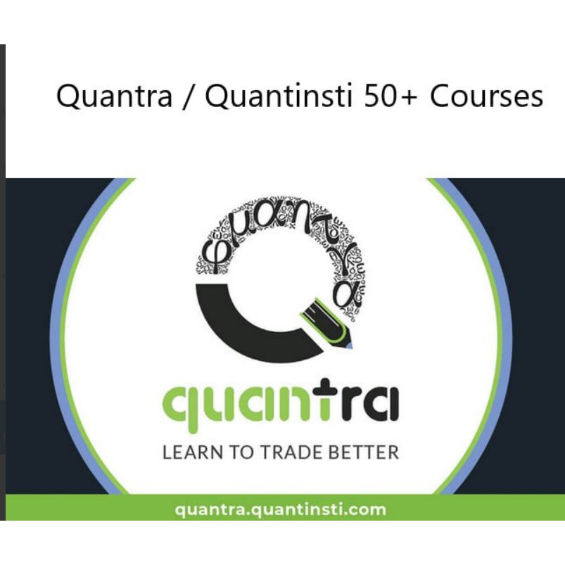 Quantra / Quantinsti 50+ Courses (Include Live Sessions) | Shopee Malaysia