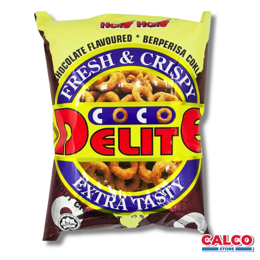 50g Hari Hari Brand Coco Delite Keropok Choco Ring Chocolate Flavoured ...