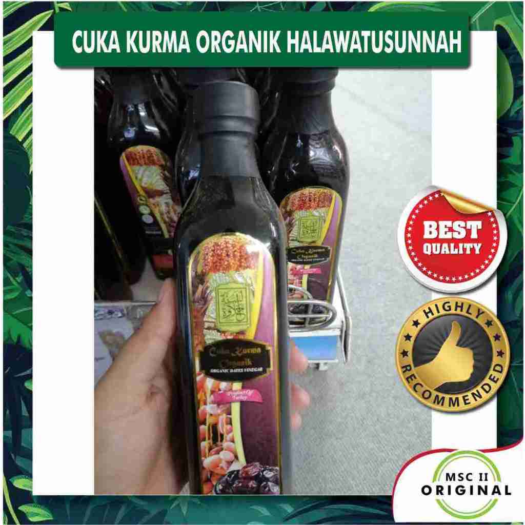 CUKA KURMA ORGANIC HALAWATUSSUNNAH 400ML | Shopee Malaysia