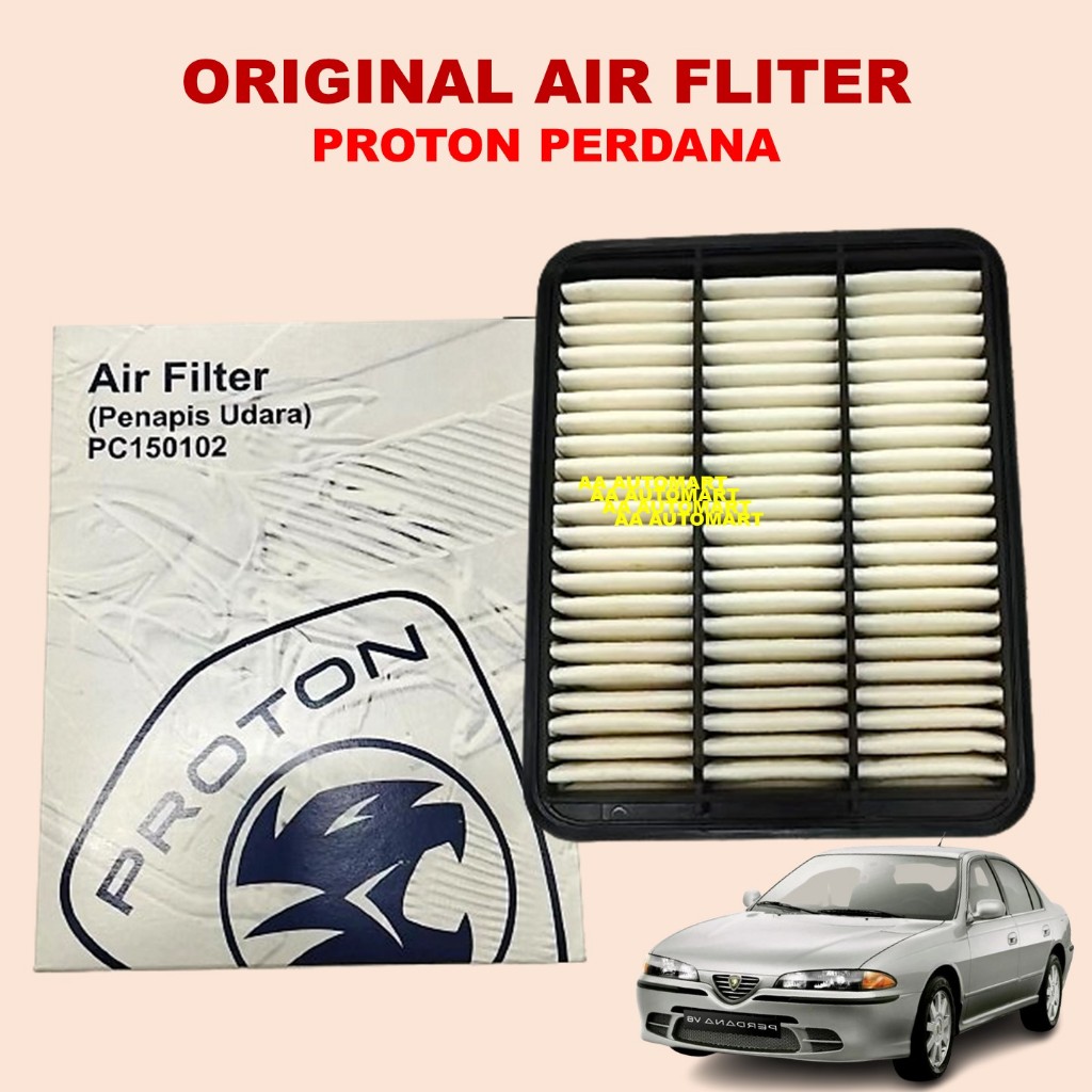 Original Proton Perdana 2.0 V6 Engine Air Filter Replacement Air ...