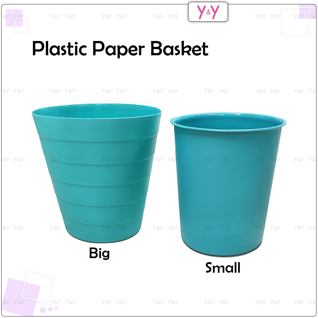 Plastic Paper Basket / Waste Paper Bin / Office Dustbin / Bakul Sampah ...