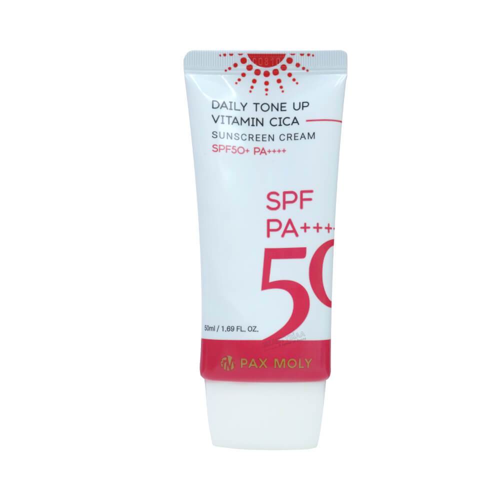 Paxmoly Daily Tone Up Vitamin Cica Sunscreen Cream 50ml 11773 | Shopee ...