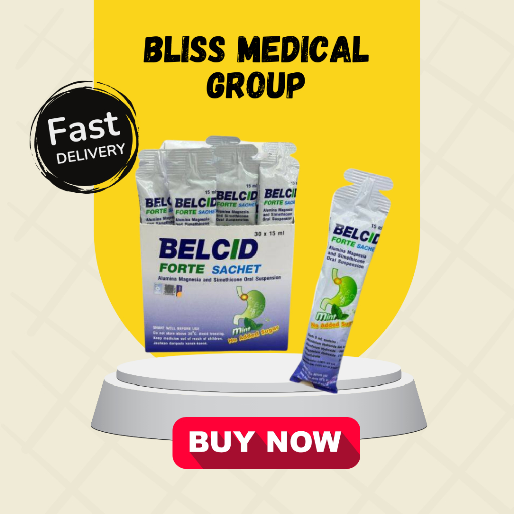 Belcid Forte Suspension Sachet 15ml (1 Sachet) | Shopee Malaysia