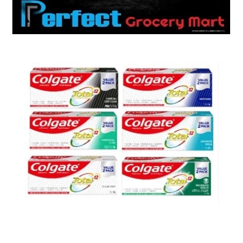 ⚡24hour Delivery⚡Colgate Value Pack Total 12 2X150g / Maximum Cavity ...