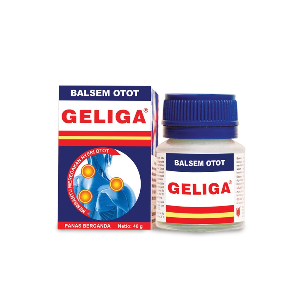 Geliga Balsem Otot 20 g | Shopee Malaysia