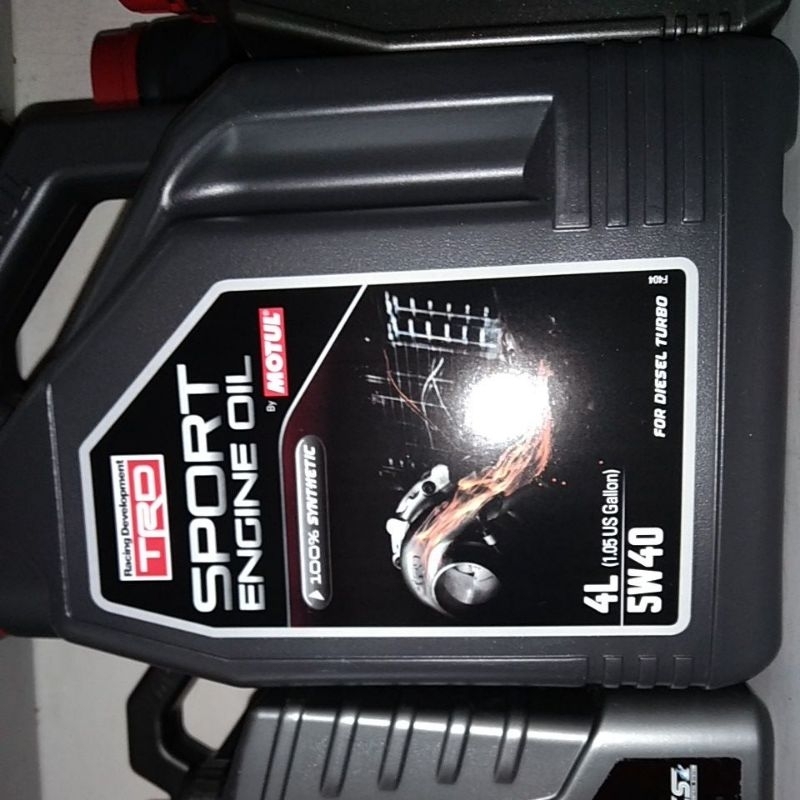 MOTUL 5w40 TRD Sport Diesel Engine Oil 100%Synthetic (4L) | Shopee Malaysia