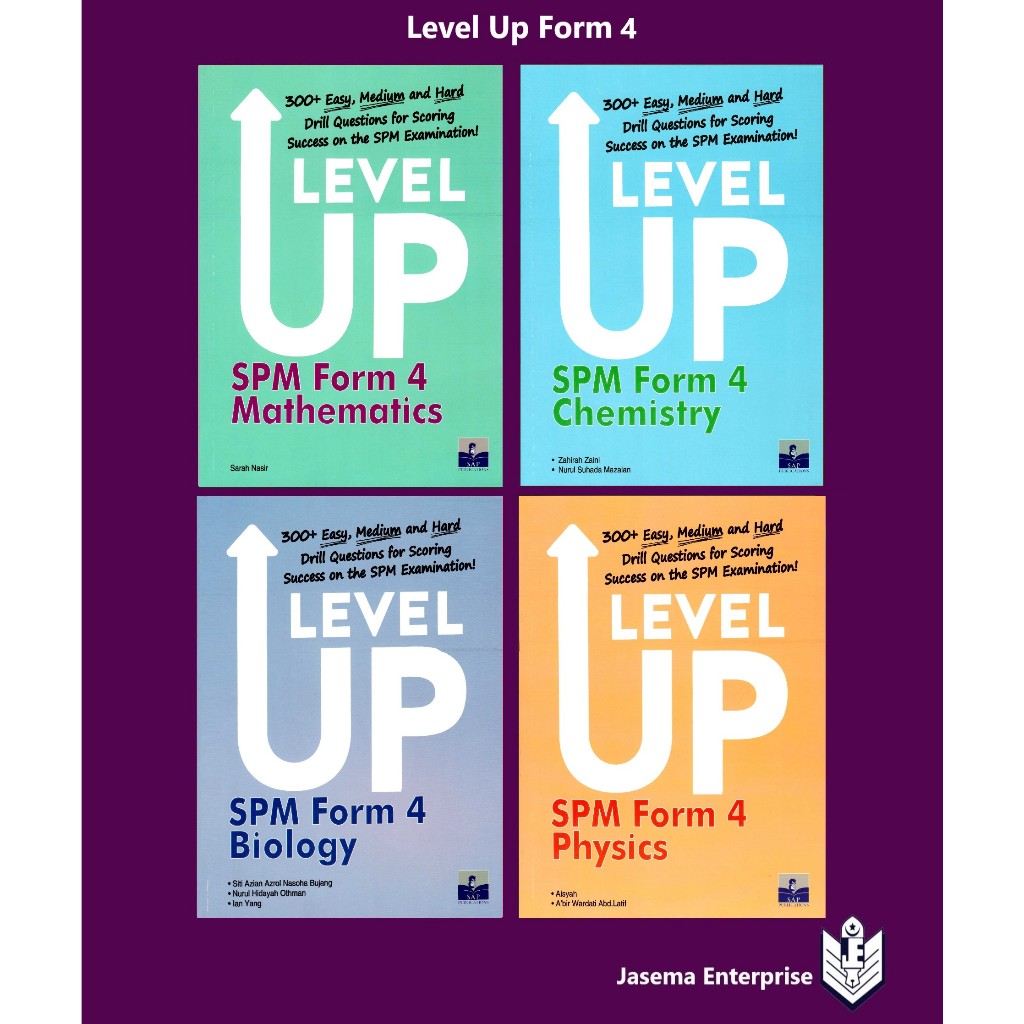 Level Up Form 4 Additional Mathematics | Chemistry | Physics | Biology ...