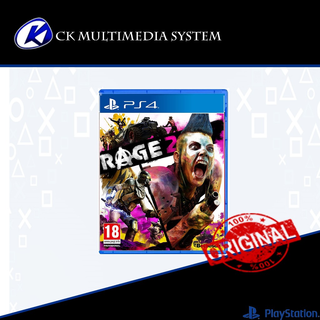 PS4 Rage 2 (RALL/ENG/CHN version) | Shopee Malaysia