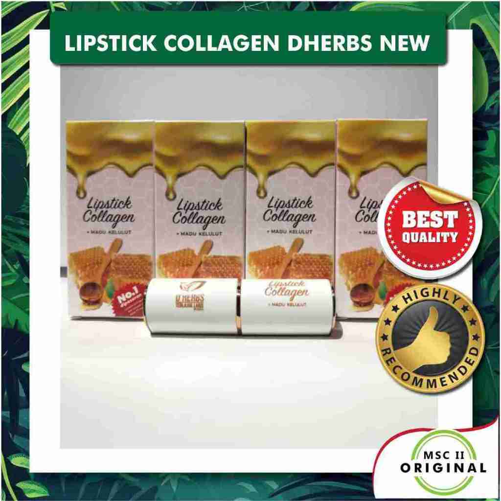 LIPSTICK COLLAGEN DHERBS OFFER RM16.50 ( NEW PACKAGING ) | Shopee Malaysia
