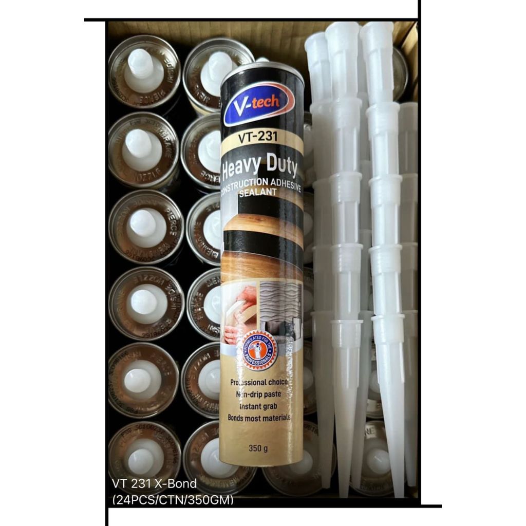 Vtech VT231/VT224/VT226 Vital Nails Construction Adhesive Sealant / Gap ...