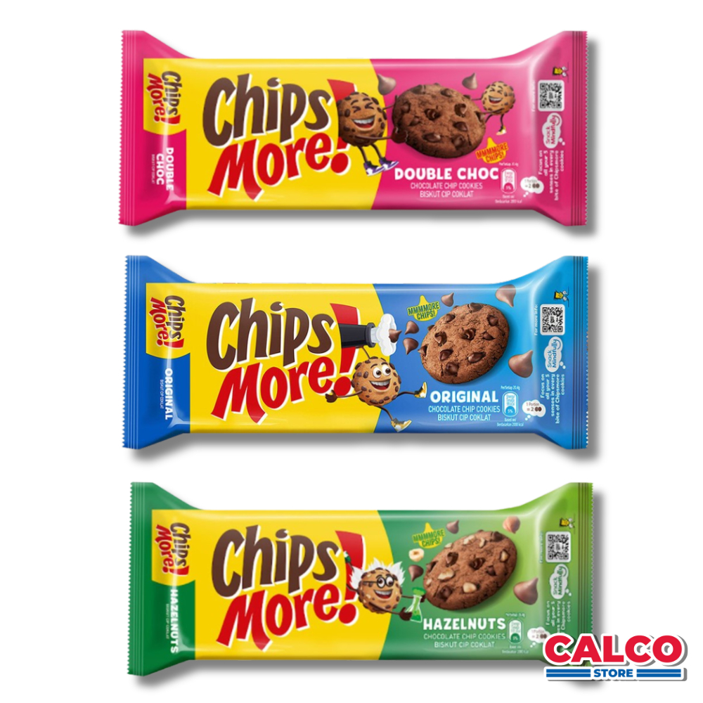 153g Mondelez ChipsMore! Chocolate Chip Cookies Biskut Cip Coklat ...