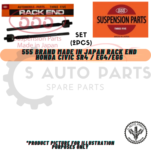 HONDA CIVIC SR4 / EG4/EG6 555 BRAND MADE in JAPAN RACK END | Shopee ...